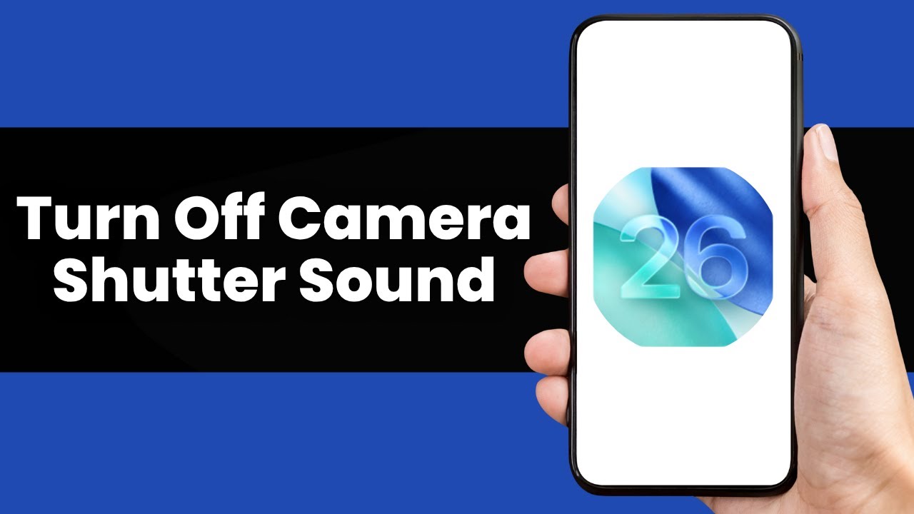 How to Turn Off Camera Shutter Sound on iphone - YouTube