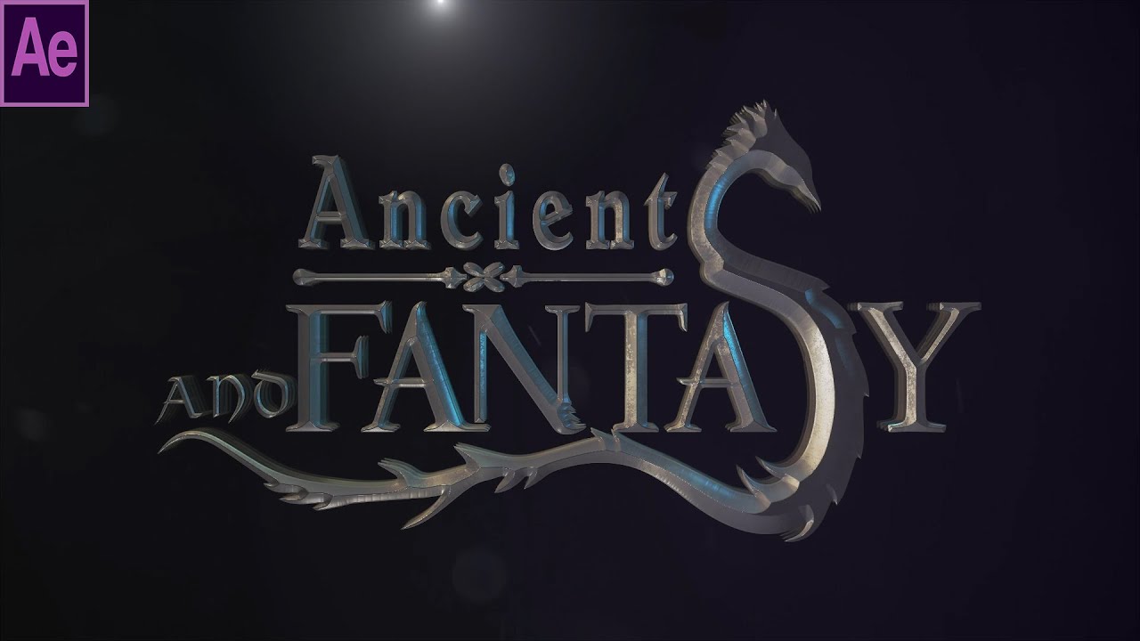 Cinematic Ancient and Fantasy Title in After Effects Tutorial - YouTube
