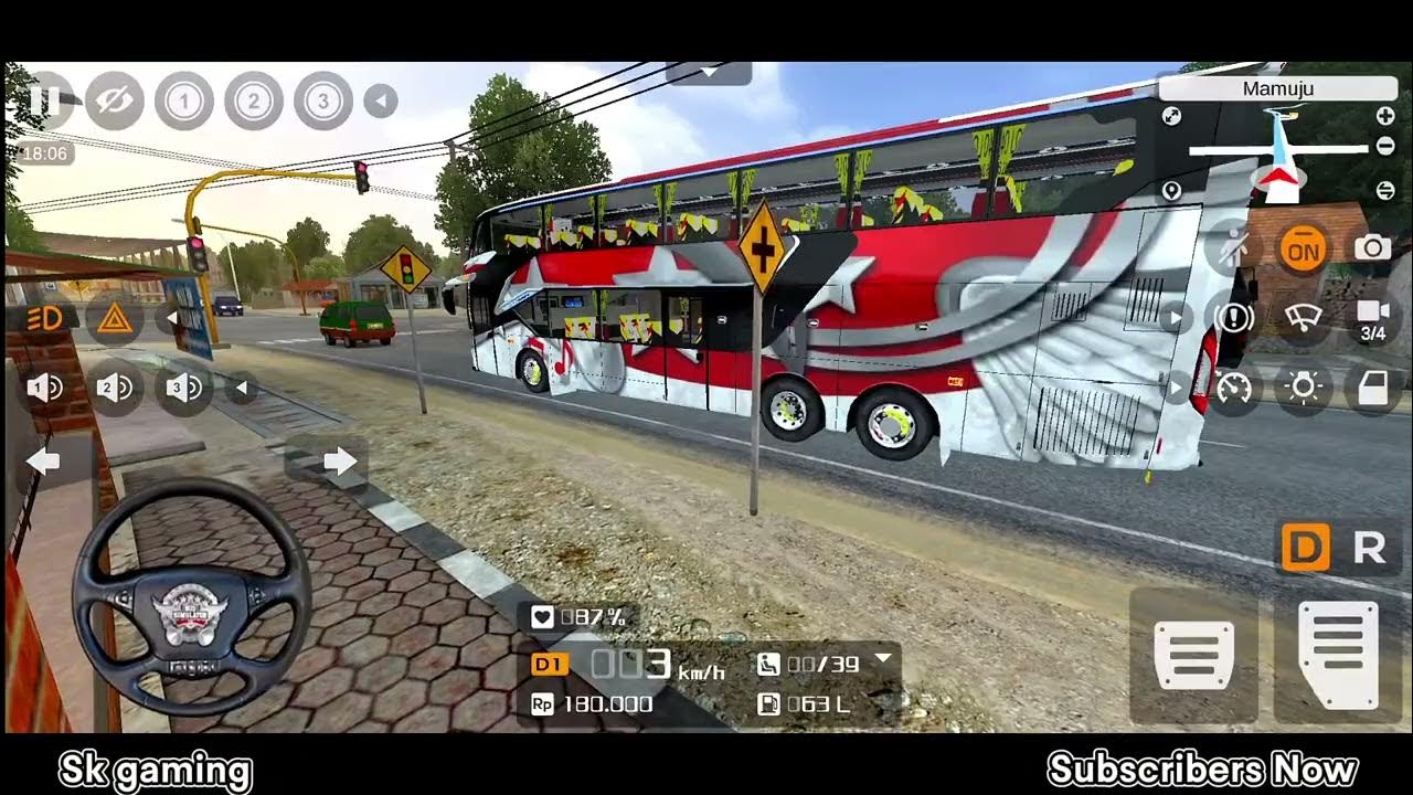 Bussid Bus Mod |Bus simulation Indonesia | Android Gameplay #6 - YouTube