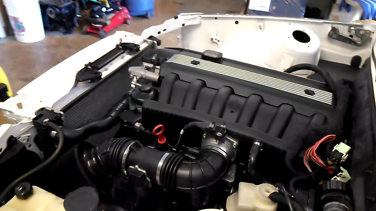 First start M52 E30 swap - YouTube