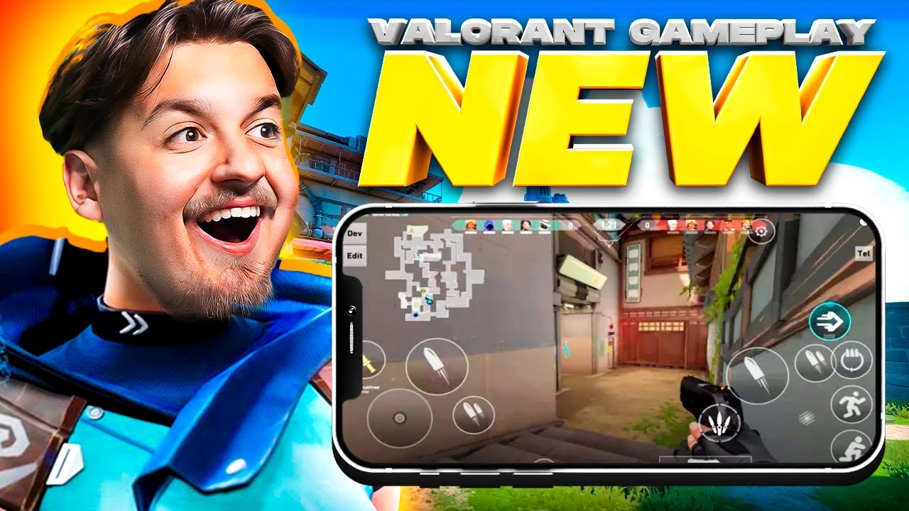 NEW VALORANT MOBILE GAMEPLAY HAS BEEN RELEASED... (iOS/ Android) - YouTube