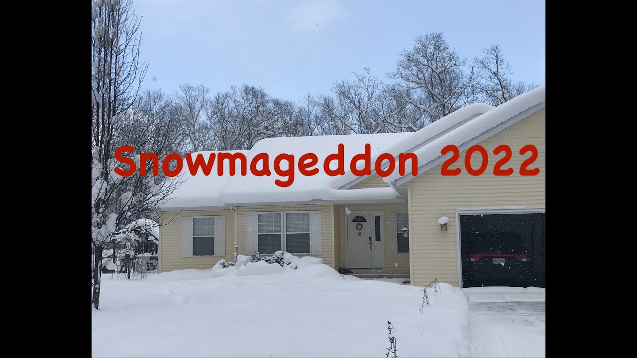 Time lapse of Snowmageddon, the beginning - YouTube