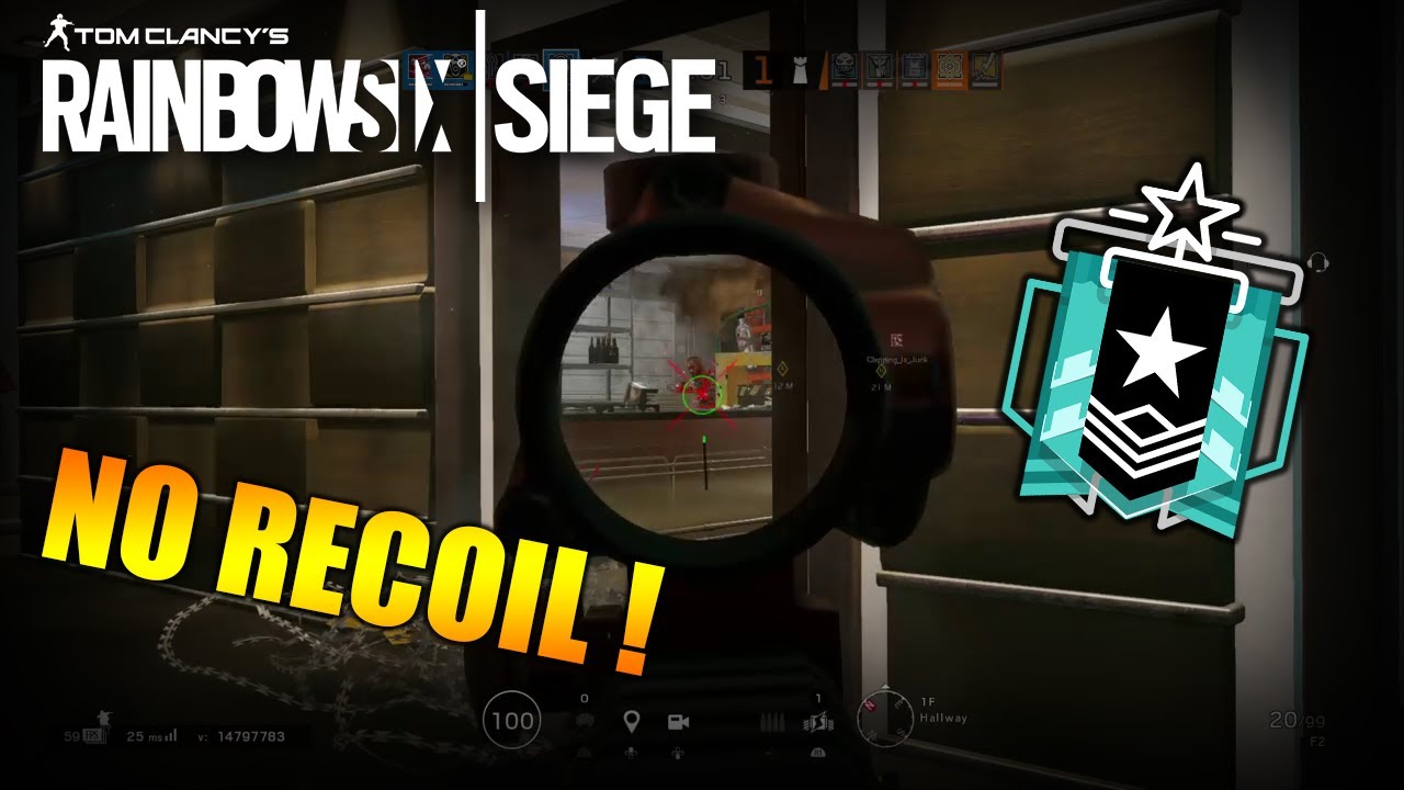 NO RECOIL CONTROLLER TWITCH MAIN! | Rainbow Six Siege | PS4 - YouTube