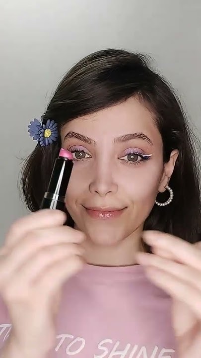 میکاپ عروسکی رنگی رنگی🥰😍💜🩵💙💚💛💣💣 میکاپ Makeup Youtube