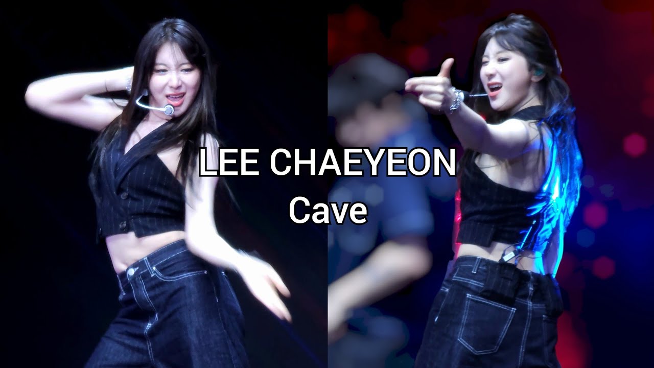 [4K] 이채연 LEE CHAEYEON 'Cave' FANCAM @ '1st FAN MEETING UNI-CHAERISH' IN HONG KONG 240501 - YouTube