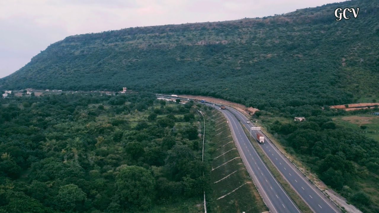 Best Indian Highway Drone View | Dhule-Solapur Highway 4k Drone View ...