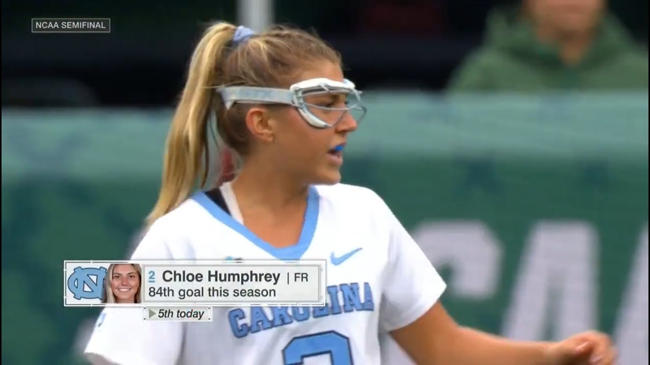 Chloe Humphrey scores 7 goals vs Florida in NCAA Semifinal - YouTube