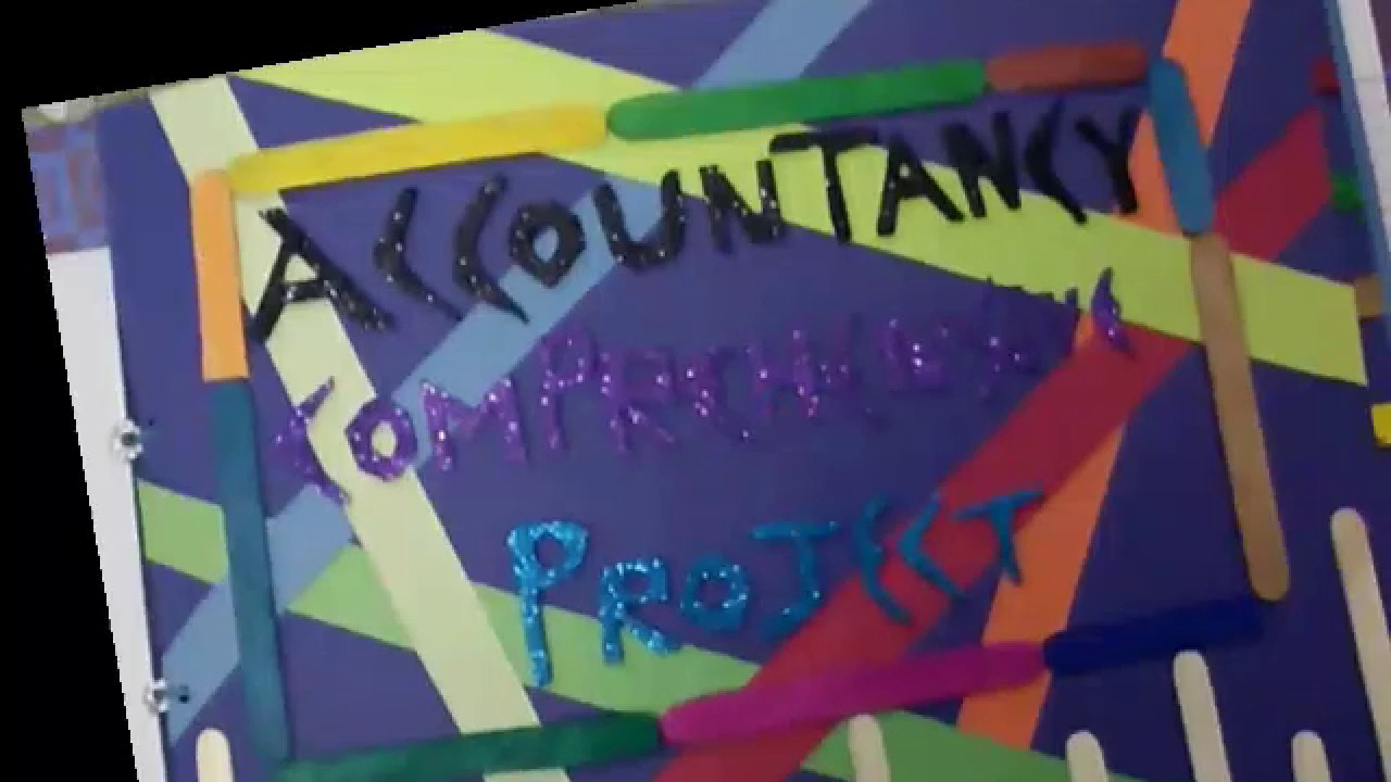 Accountancy comprehensive project file of class 12th - YouTube