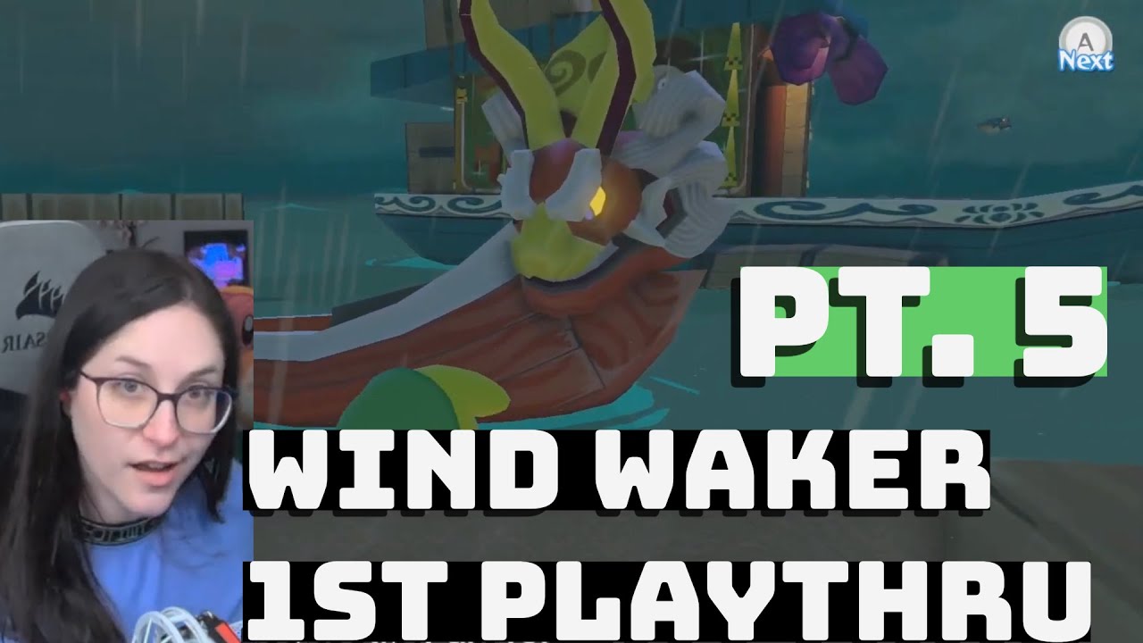[Part 5] Wind Waker 1st Playthru - Talking to Hylian Fish - YouTube