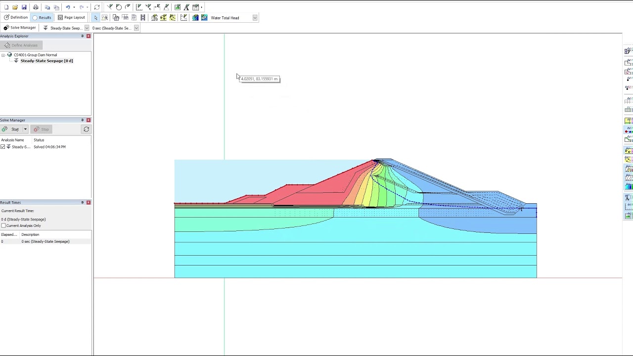 Geostudio Seep/w 2018-2019 How to measure seepage - YouTube