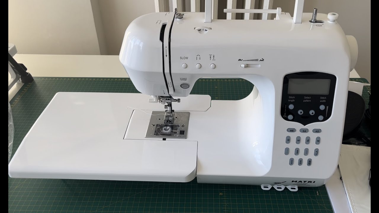 Unboxing of The Budget friendly Computerised Sewing Machine - YouTube