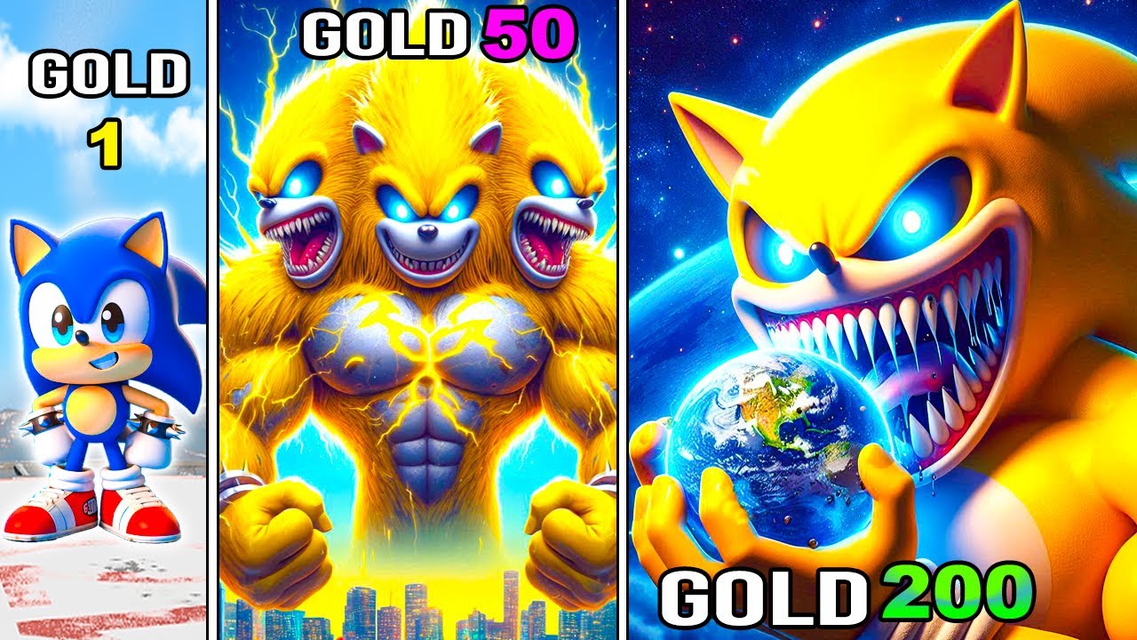 Upgrading SONIC To GOLD SONIC in GTA 5 (GTA V MODS) | BoltMaxGamer ...