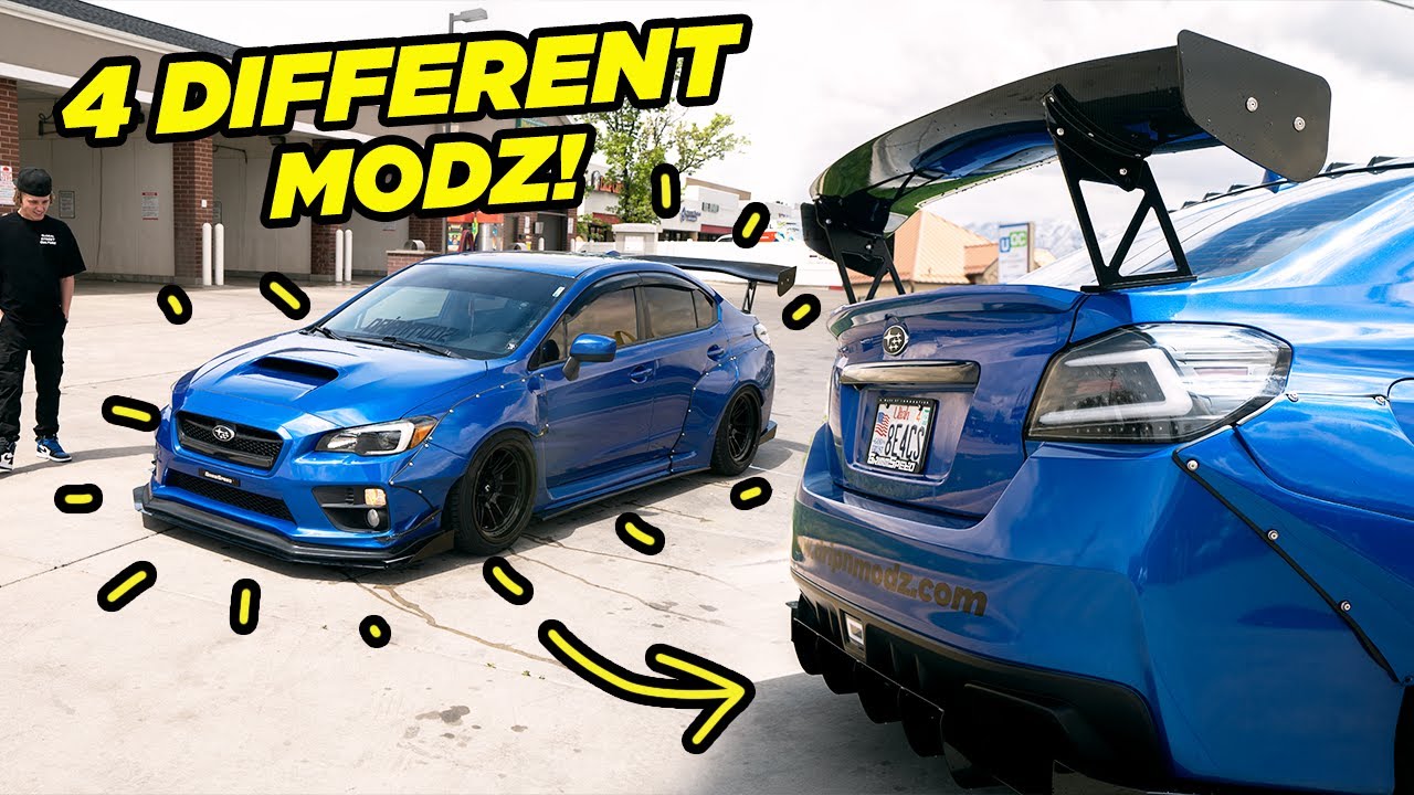 Transforming My Subaru W/ 4 Different Mods ! - YouTube