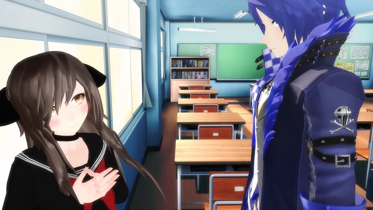 【MMD】 Kabedon MEME | +Original Motion DL - YouTube
