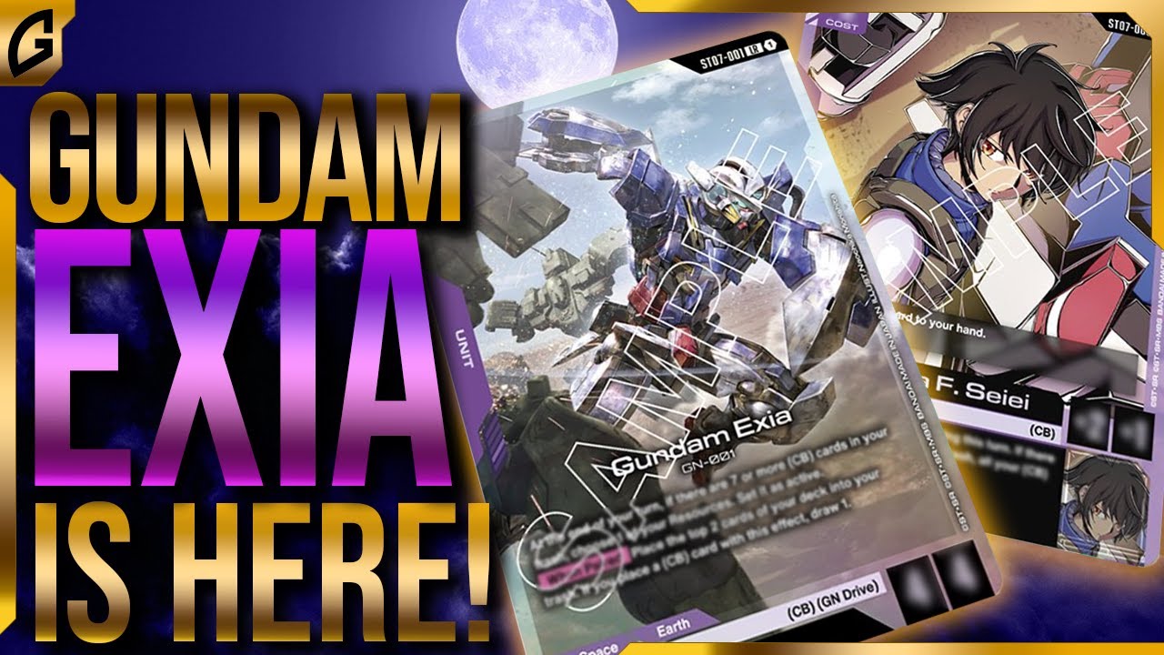 They Finally Revealed EXIA! Set 3 Is Already Wild! Gundam Card Game ...