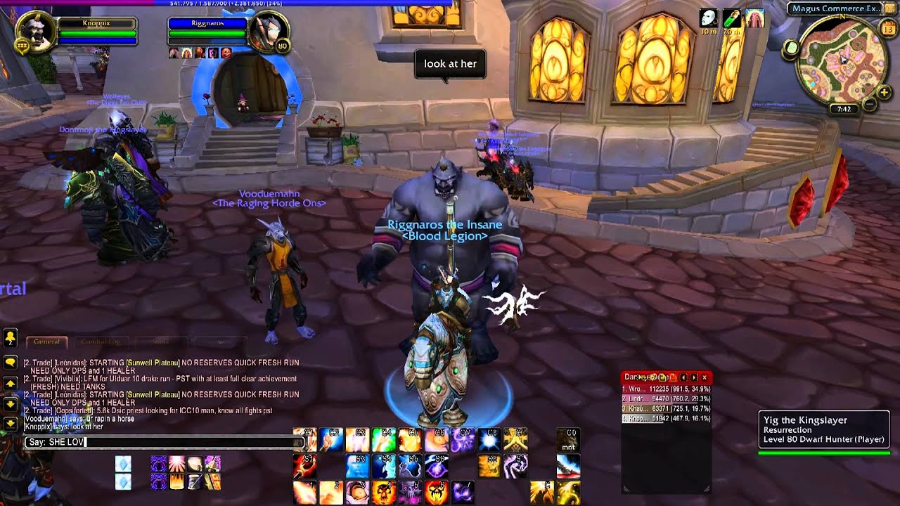 Riggnaros is the BEST part 2 : Illidan - YouTube