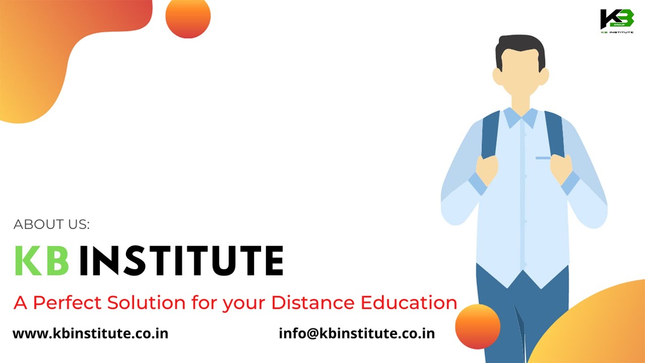 KB Institute - Mehsana | Distance Learning | About Us - YouTube