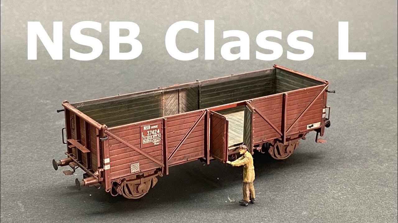 NSB Class L from Exact-Train - Unboxing and Weathering - YouTube
