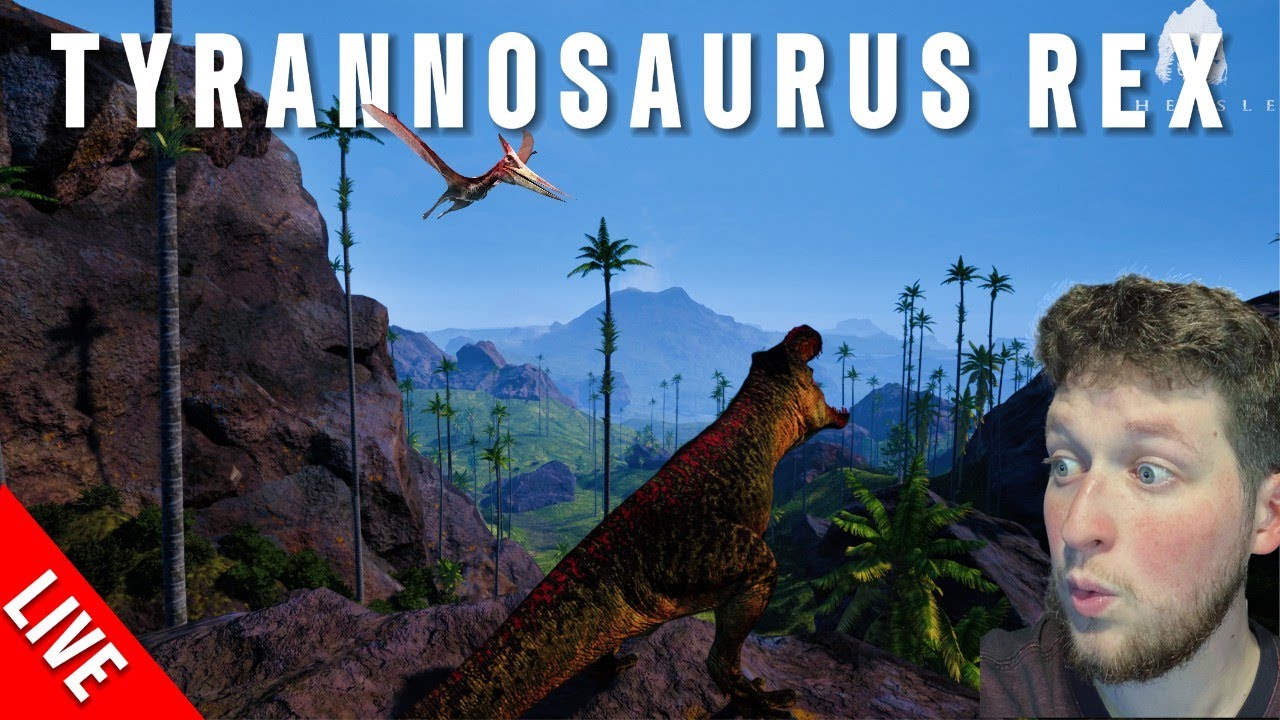 🔴LIVE - PART I OF GROWING REX TO PRIME ELDER Hordetesting | The Isle # ...