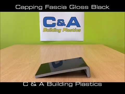 Gloss Black Capping Fascia Board - YouTube