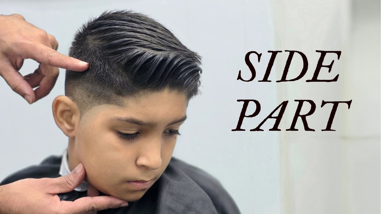 Kids’ Side Part Hairstyle | A Clean and Stylish Look for Boys - YouTube