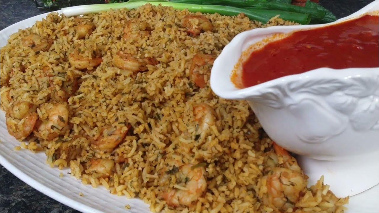 مجبوس روبيانHOW TO COOK SHRIMP MAJBOOS (ARABIC RECIPE) - YouTube