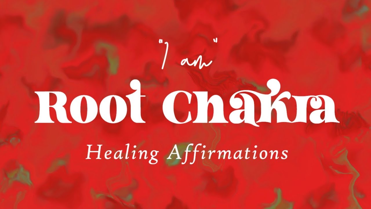 ASMR "I AM" Root Chakra Healing and Balancing Affirmations | For Sleep ...