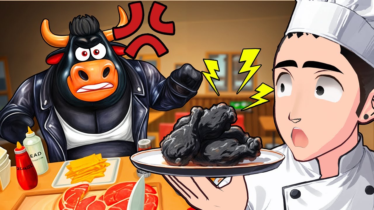 Intenté cocinar POLLO FRITO (Cooking Clash VR) - YouTube