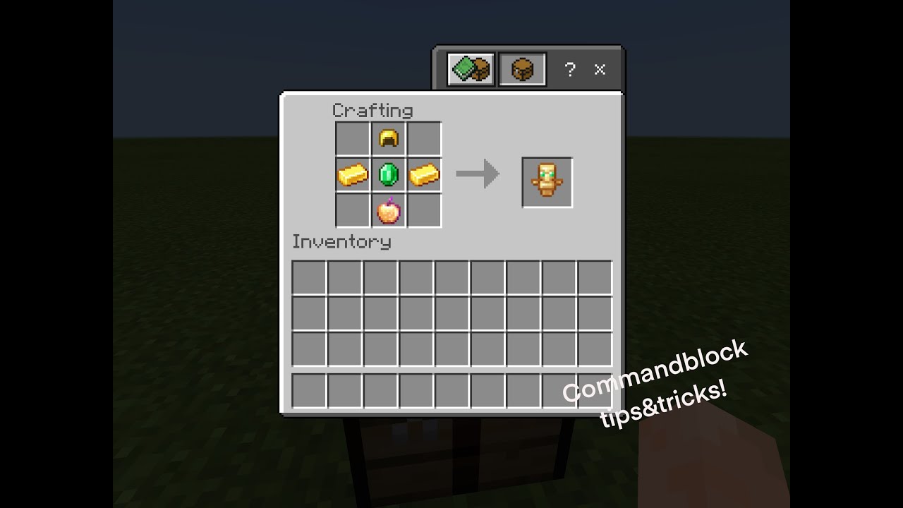 How to Add the *SECRET* Totem of Undying Crafting Recipe in Minecraft ...