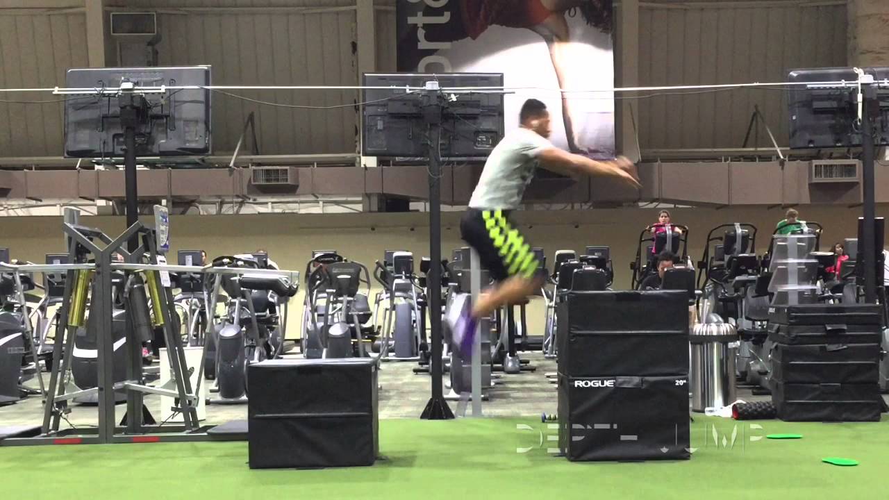 Depth jump - YouTube