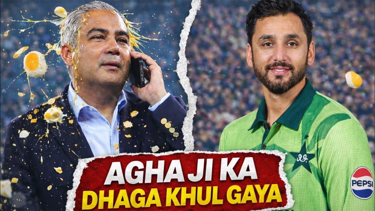 ROAST| Agha Ji ka dhaga khul gaya | Mohsin Naqvi Bhag khada hua 🤣 | Pak ...