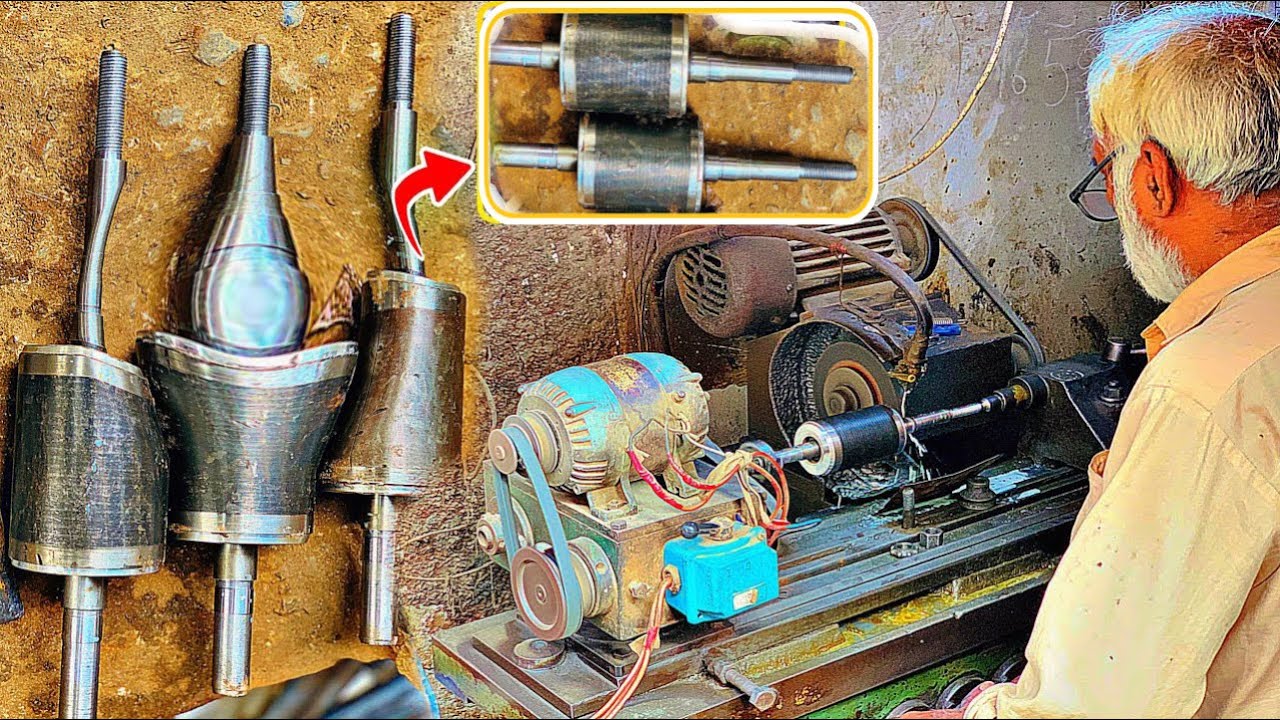 Motor Rooter Manufacture by Genius Mechanic || Single Face Rooter 3 (HP ...