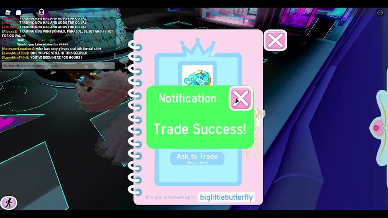 Best Trade Offers and Successful Trade Proofs Royale High Trading ...