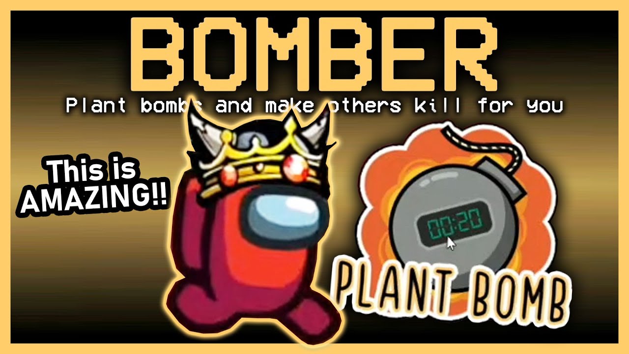 The NEW Impostor Bomber Role is incredible | Among Us Mods w/ Friends ...