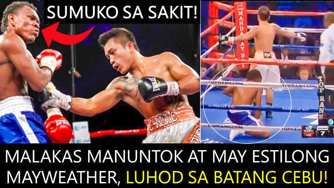MALAKAS MANUNTOK at may ESTILONG MAYWEATHER, LUHOD SA BATANG CEBU, DI ...