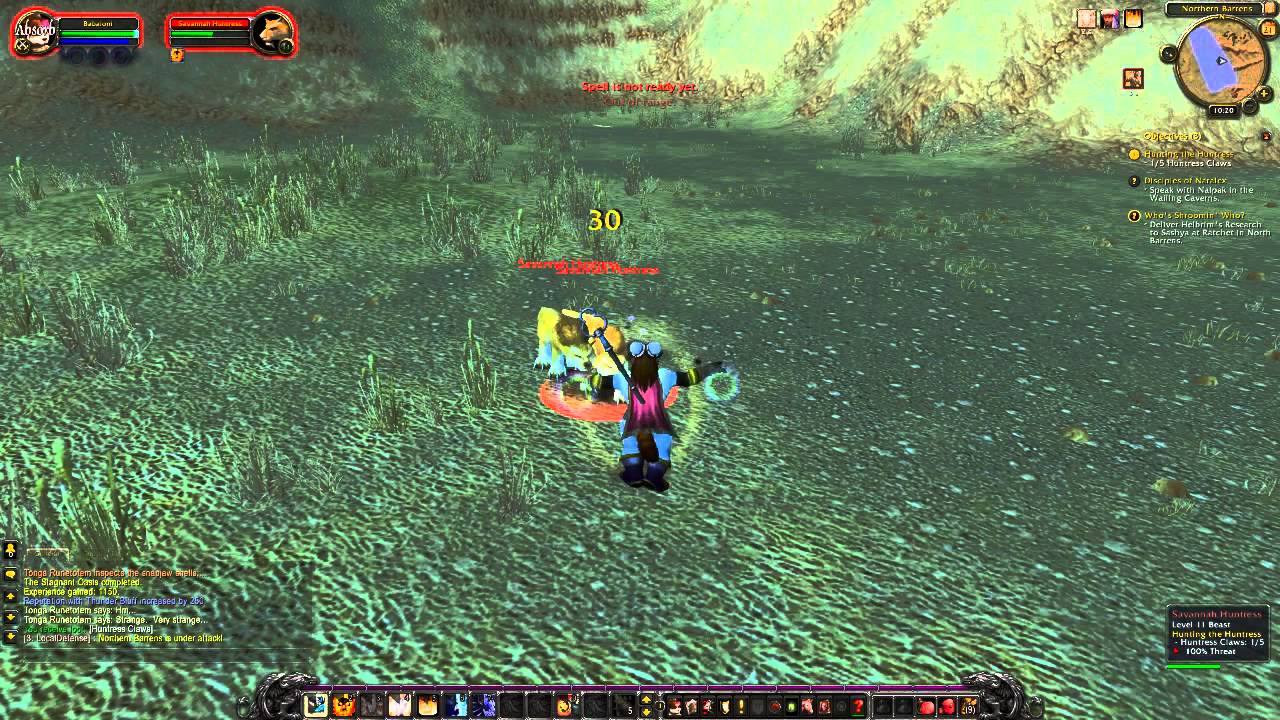 World of Warcraft Hunting The Huntress Quest - YouTube