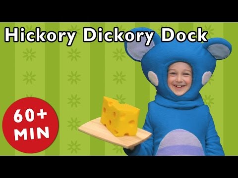 Hickory Dickory Dock + More | Nursery Rhymes from Mother Goose Club