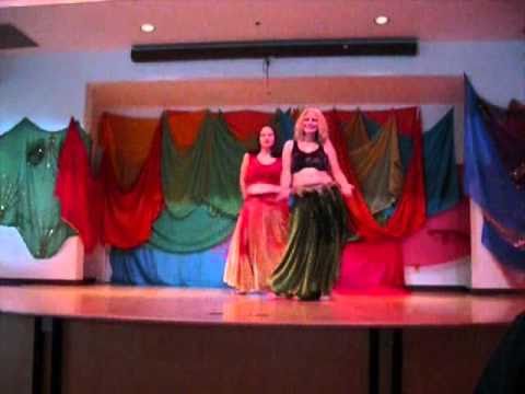 Belly Dance 2010 - Kari and Lauren