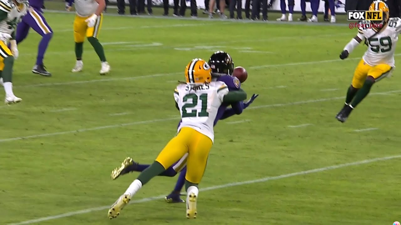 Despite a Rough Night for the Defense Eric Stokes and Darnell Savage ...