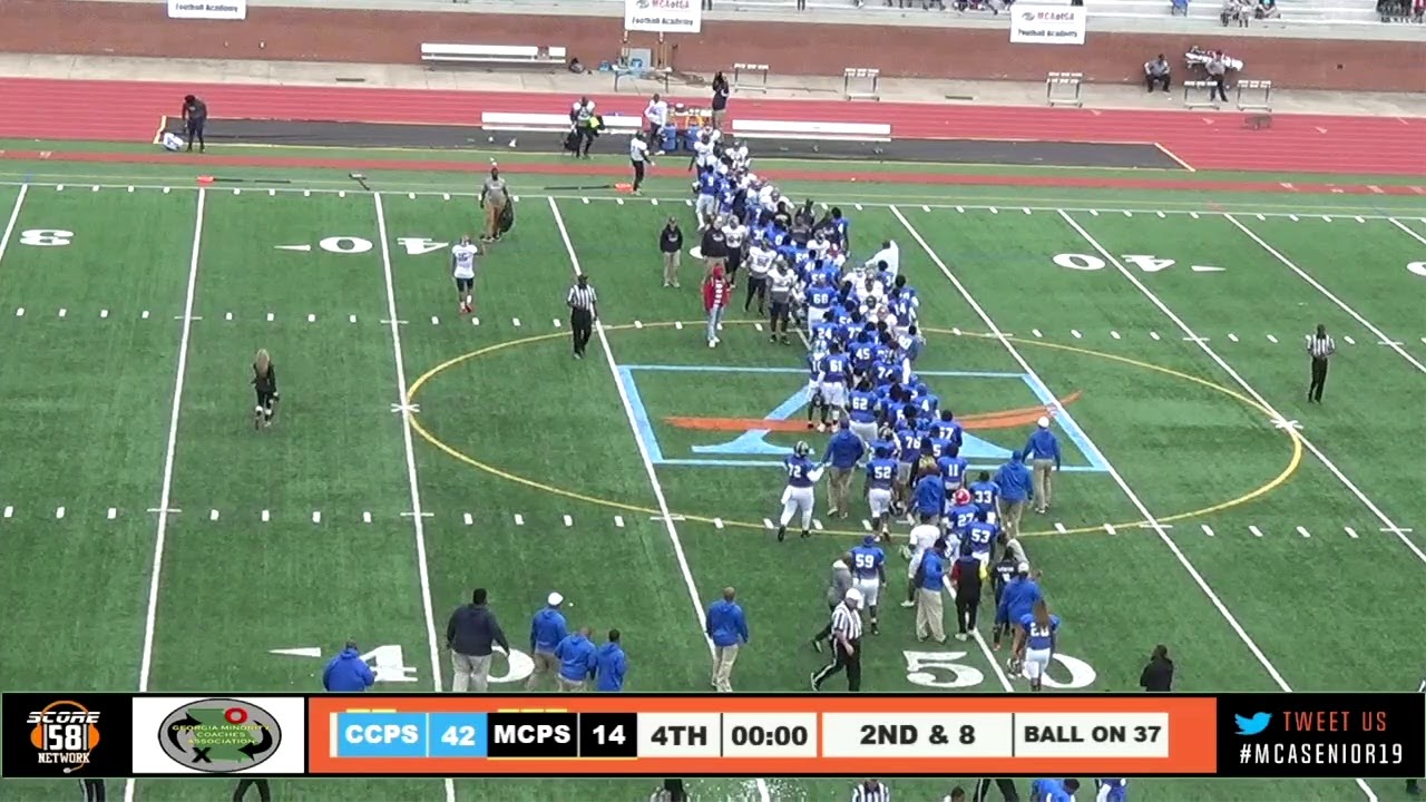 Clayton Co. Vs Muskogee Senior Bowl Classic - YouTube