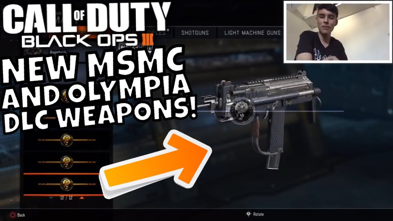 *NEW* "MSMC" & "OLYMPIA" DLC WEAPONS! - BLACK OPS 3 DIAMOND KVK 99m ...