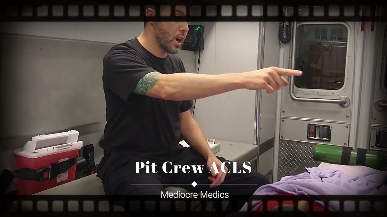 Mediocre Medics: S3 extra: Pit Crew ACLS - YouTube