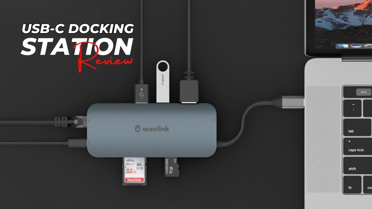 Upgrade Your Setup with WAVLINK 8-in-1 USB C Hub Docking Station ...
