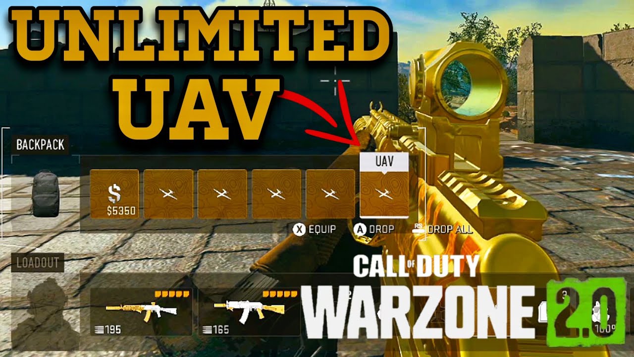 UNLIMITED UAV in WARZONE 2.0 SOLO (EASY TUTORIAL) - YouTube