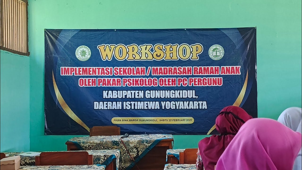 WORKSHOPS IMPLEMENTASI SEKOLAH/MADRASAH RAMAH ANAK - YouTube