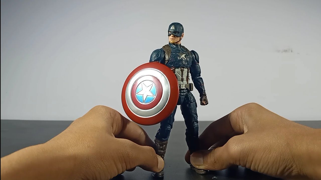 10 poses you can try for your Marvel Legends Captain America. - YouTube