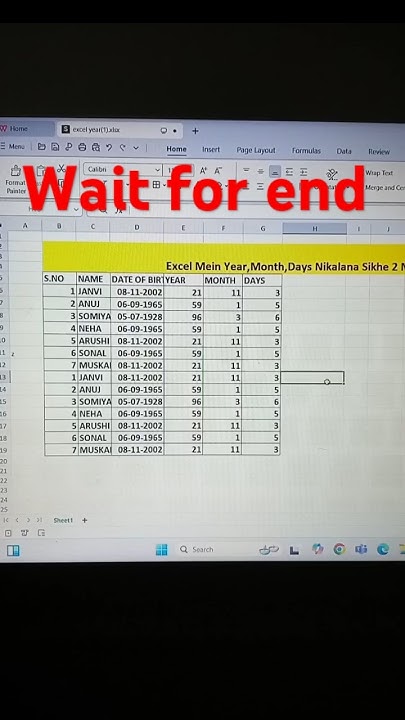 Excel: Column Add Karne Ka Shortcut key - YouTube