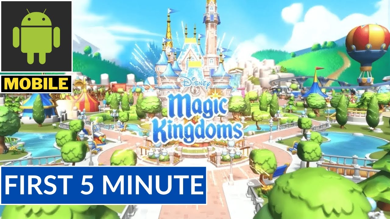 First 5 Minute of DISNEY MAGIC KINGDOMS | Poco X6 Pro | Gameplay | Mobile Gaming - YouTube