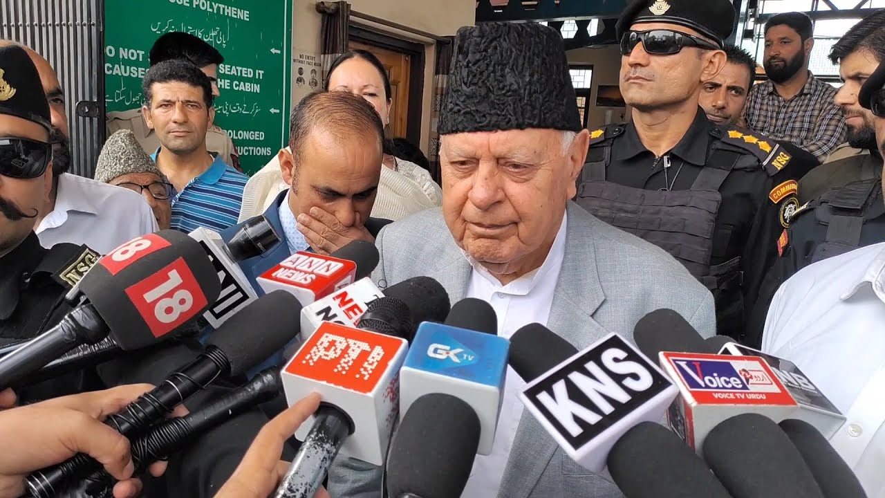 Farooq Abdullah congratulates Jama'at for taking part in elections ...