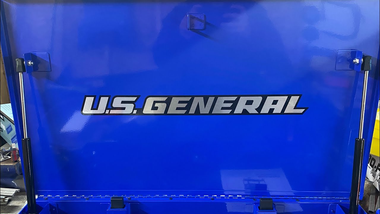 Harbor Freight’s US General Tech Cart (Tool Cart) Review - YouTube